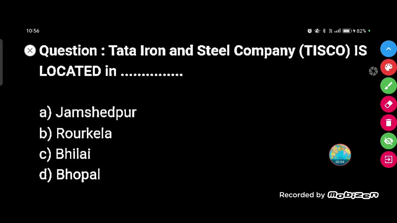 Tata Iron and Steel Company (TISCO) IS LOCATED in :- - YouTube