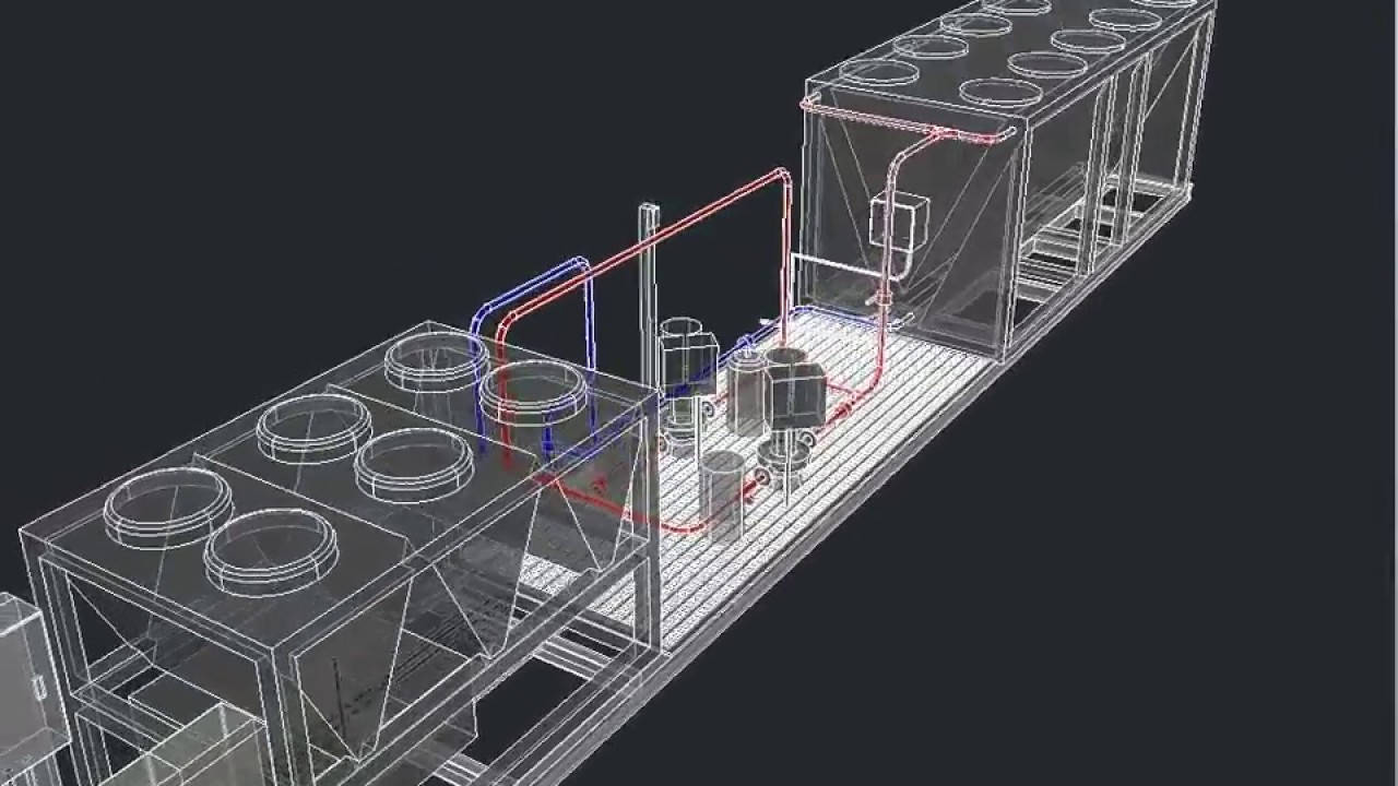DATA CENTER COOLING SYSTEM SKID CHILLER & FREE COOLING - YouTube