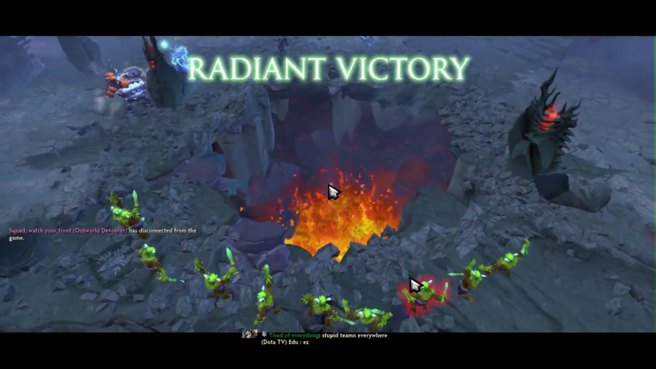 Dota 2 radiant easy victory - YouTube