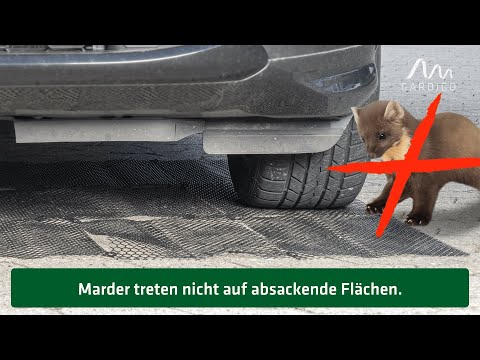 Gardigo Marder-Matte Mobil │ die Abwehr-Matte gegen Marder zum Mitnehmen!