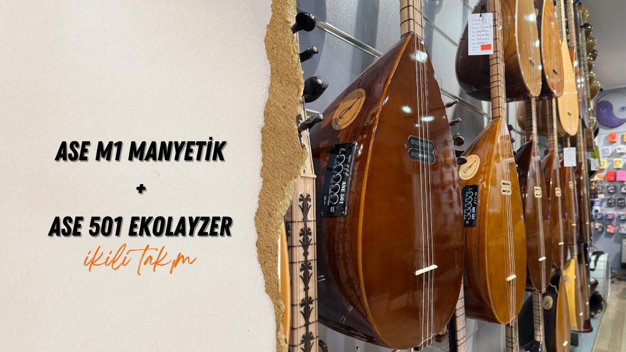 Ase M1 Manyetik + Ase 501 Ekolayzer - İkili Takım - YouTube