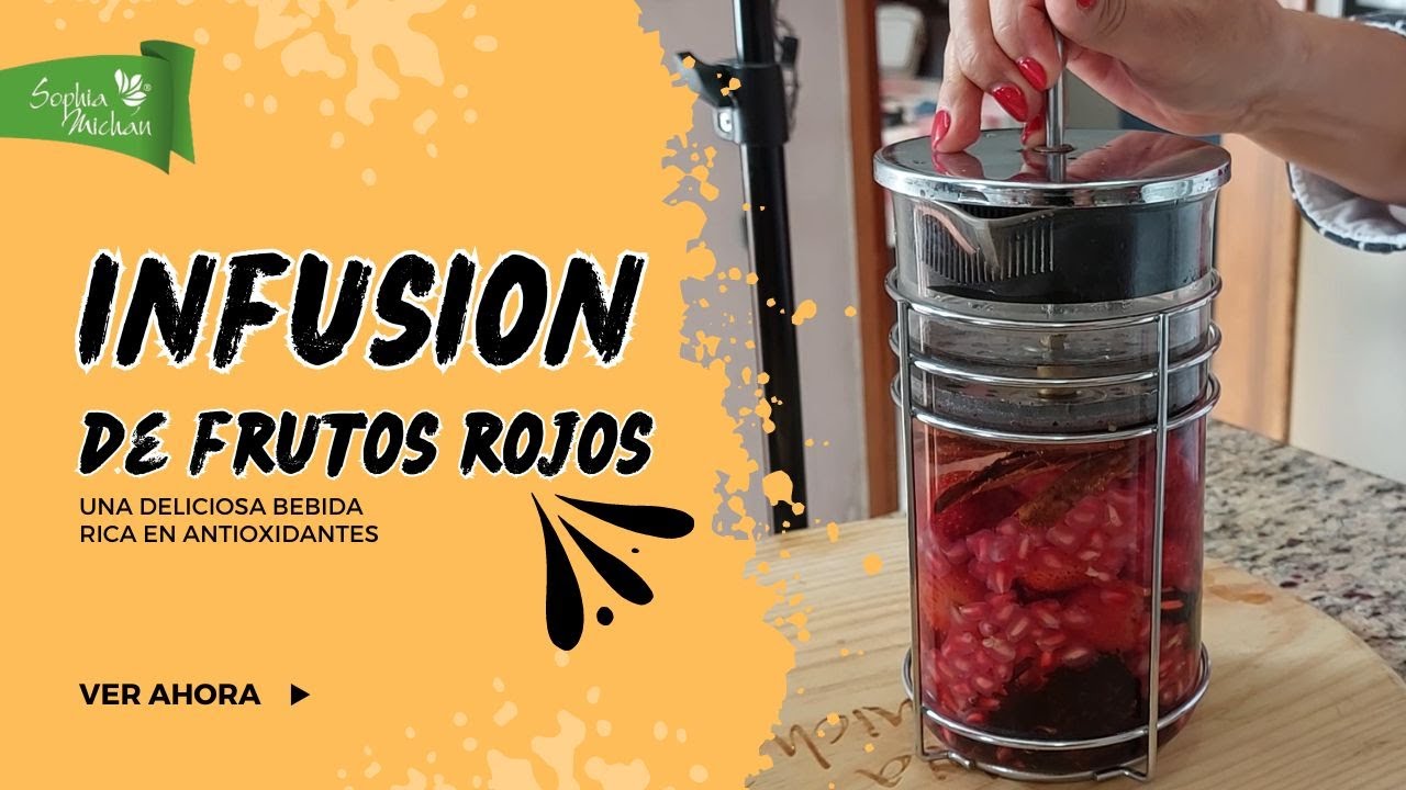 Infusión de Frutos Rojos 🍓🍒 | Una rica fuente de antioxidantes 🌿 - YouTube