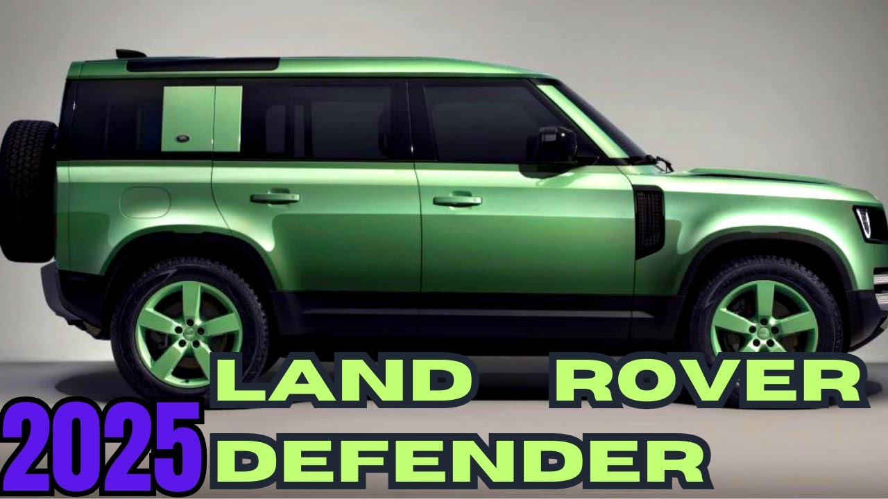 2025 Land Rover Defender SVX Official Reveal : FIRST LOOK ! - YouTube