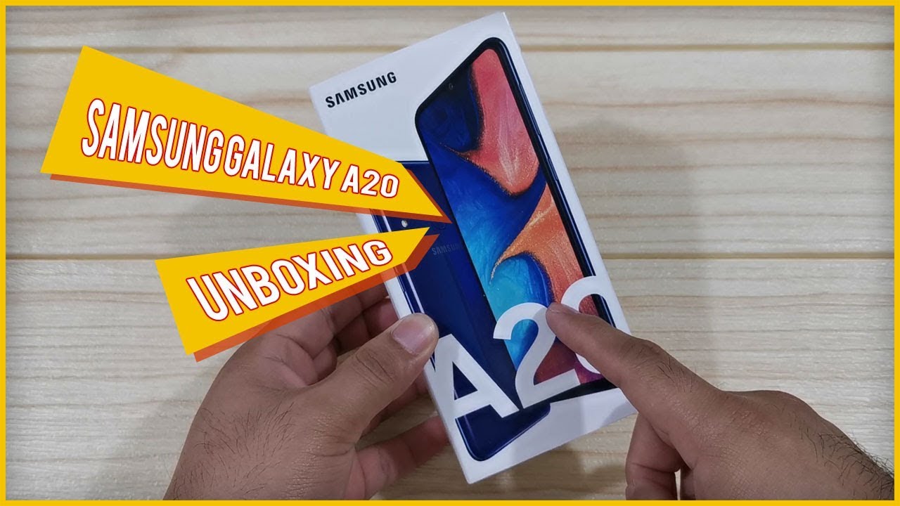 Samsung Galaxy A20 Unboxing! - YouTube