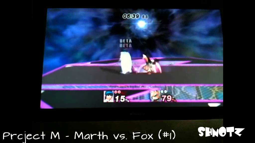 Project M - Marth vs. Fox (#1) - YouTube