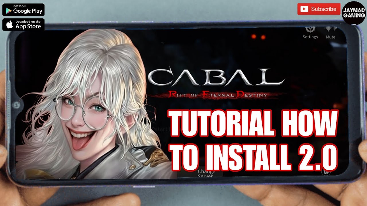 CABAL RED (TUTORIAL) Step by Step How to Install/Update on Android ...