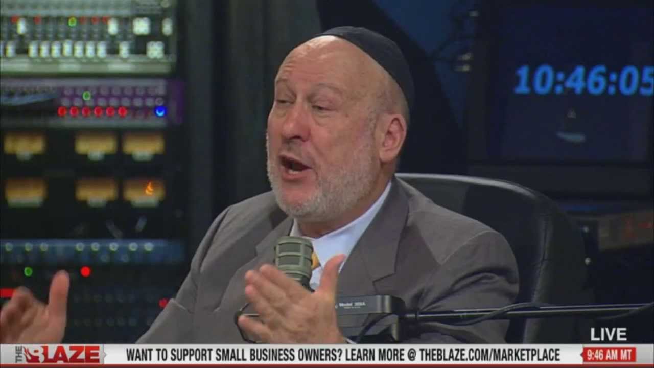 Rabbi Daniel Lapin w/ Glenn Beck & The Book "Thou Shalt Prosper: Ten ...