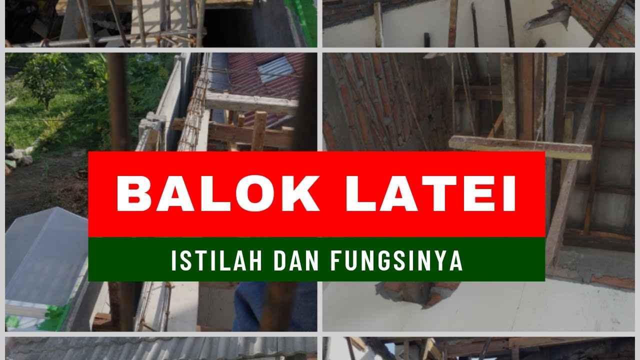 istilah balok latei.. apa sih?? #rumah2lantai #desainrumah # ...