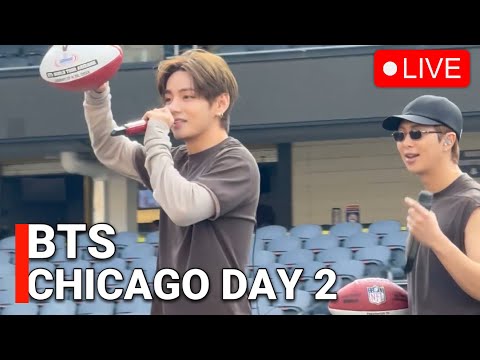 BTS Chicago Live Concert Soundcheck Day 2 FULL FANCAM Arirang Tour in USA 2026