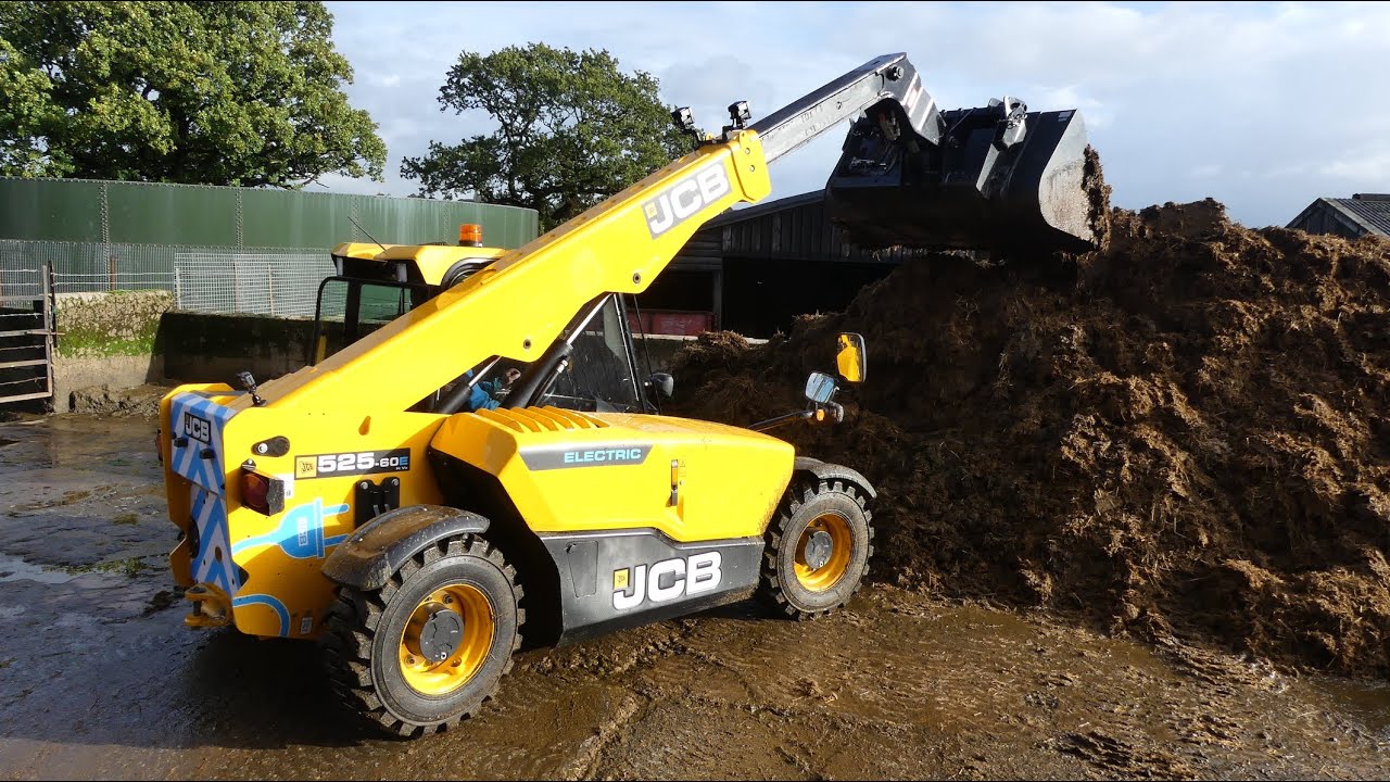 JCB 525-60E Loadall Battery-Powered Telehandler: REVIEW - YouTube