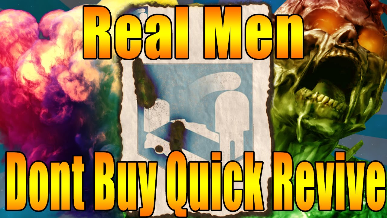 Why I Dont Like Quick Revive - Call of Duty Zombies - YouTube