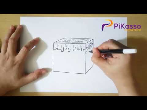How to Draw Minecraft Blocks - YouTube