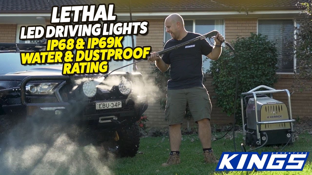 IP69K RATED LED LIGHTS - ADVENTURE KINGS LETHAL LED DRIVING LIGHTS ...