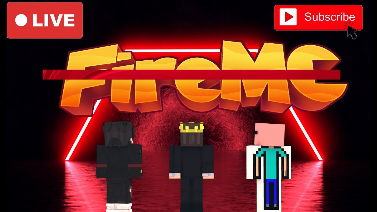 🔴LIVE! Fire MC Server @PSD1 - YouTube