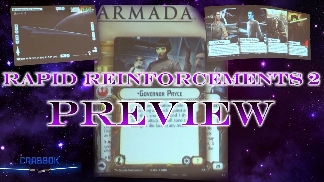 Armada News - Rapid Reinforcements 2 Preview and Store Championship ...