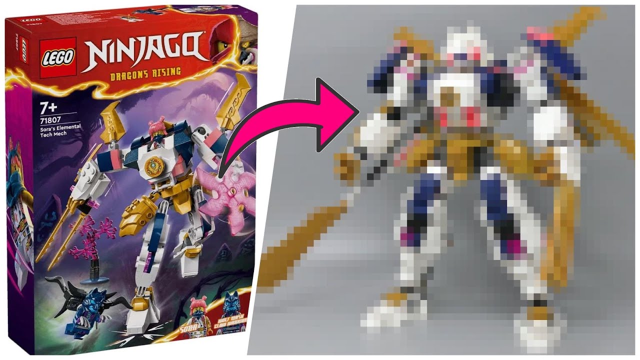 I Upgraded a LEGO Ninjago Mech With Viewers' Ideas ! (Sora's Elemental ...