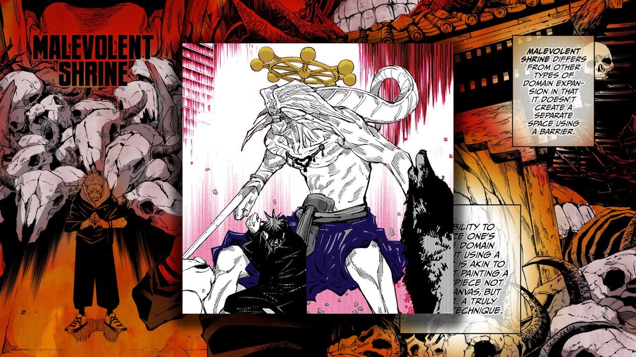Malevolent Shrine (sped up) • [Sukuna vs Mahoraga] - Jujutsu Kaisen ...