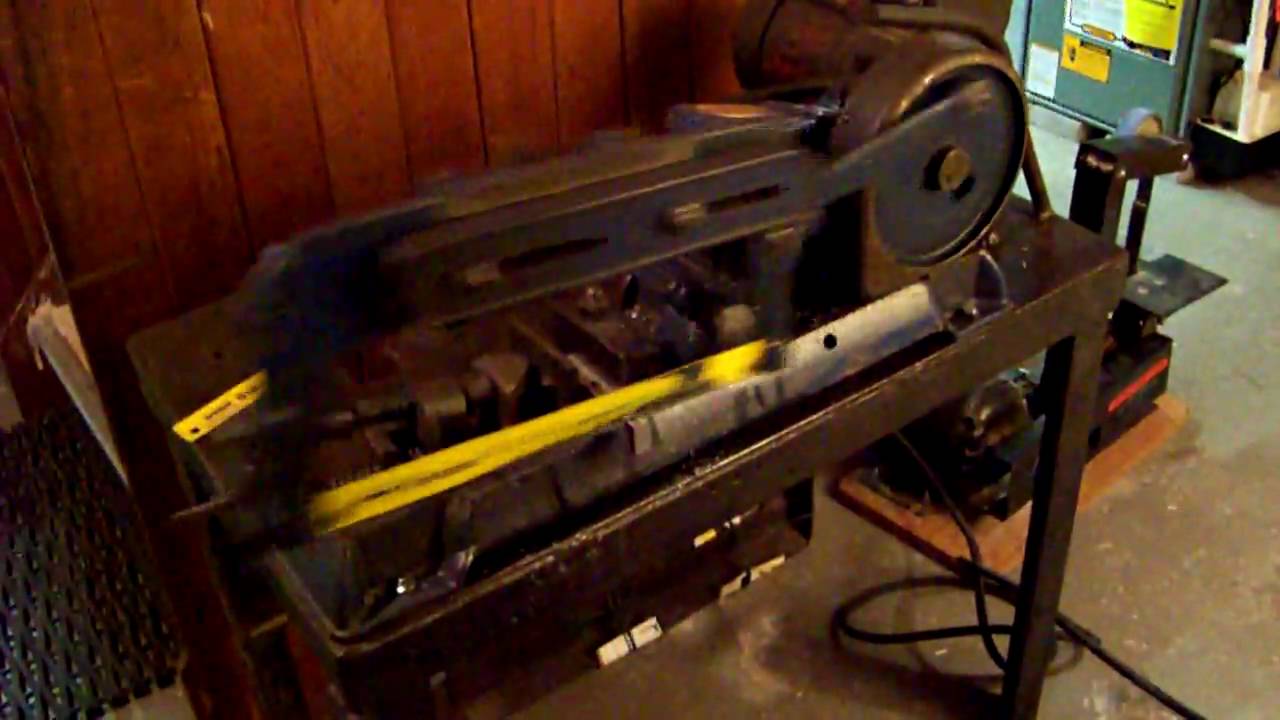 Sears & Roebuck power hacksaw - YouTube