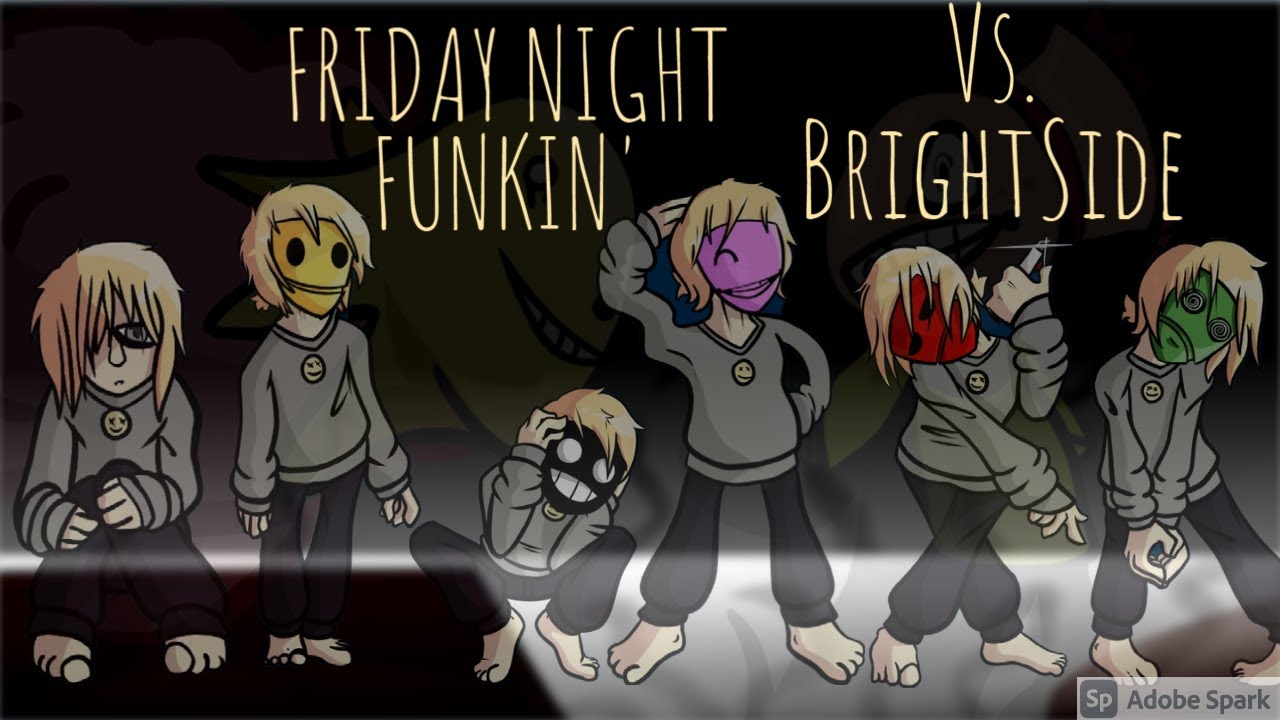 Friday Night Funkin' - Vs. Brightside (hard)(full week) - YouTube