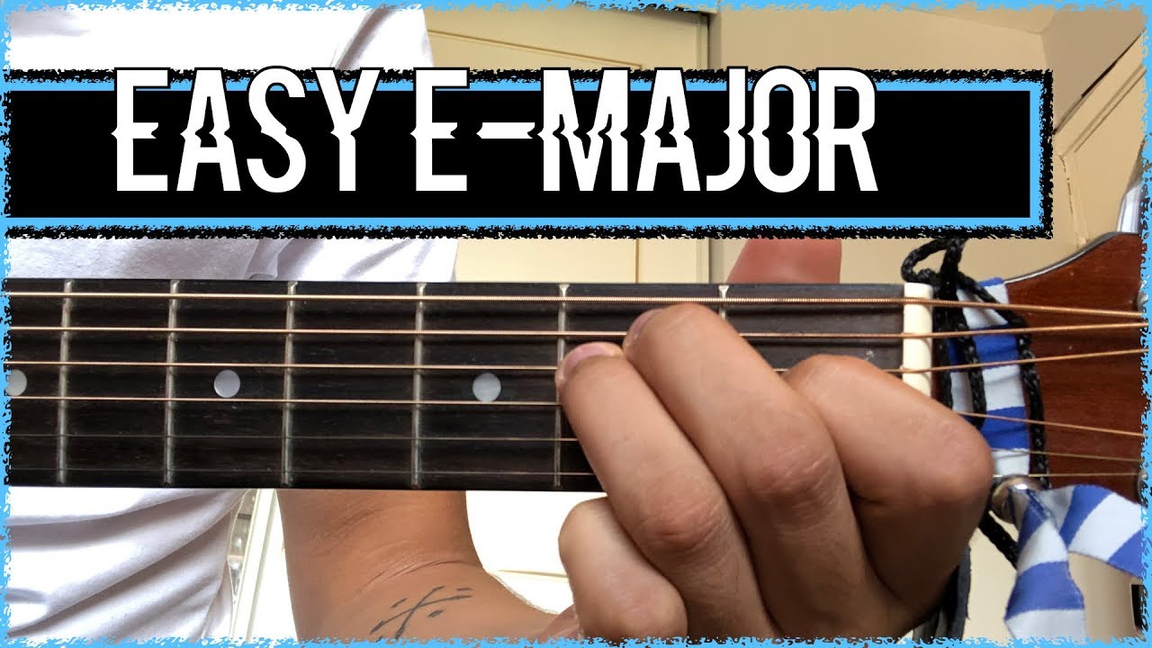 Master the E-Major Chord (EMaj) on Guitar | Beginner's Guide - YouTube