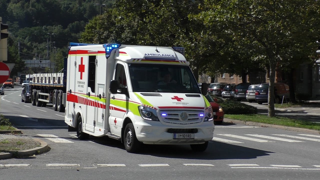RTW Typ-C Rotes Kreuz Innsbruck - YouTube