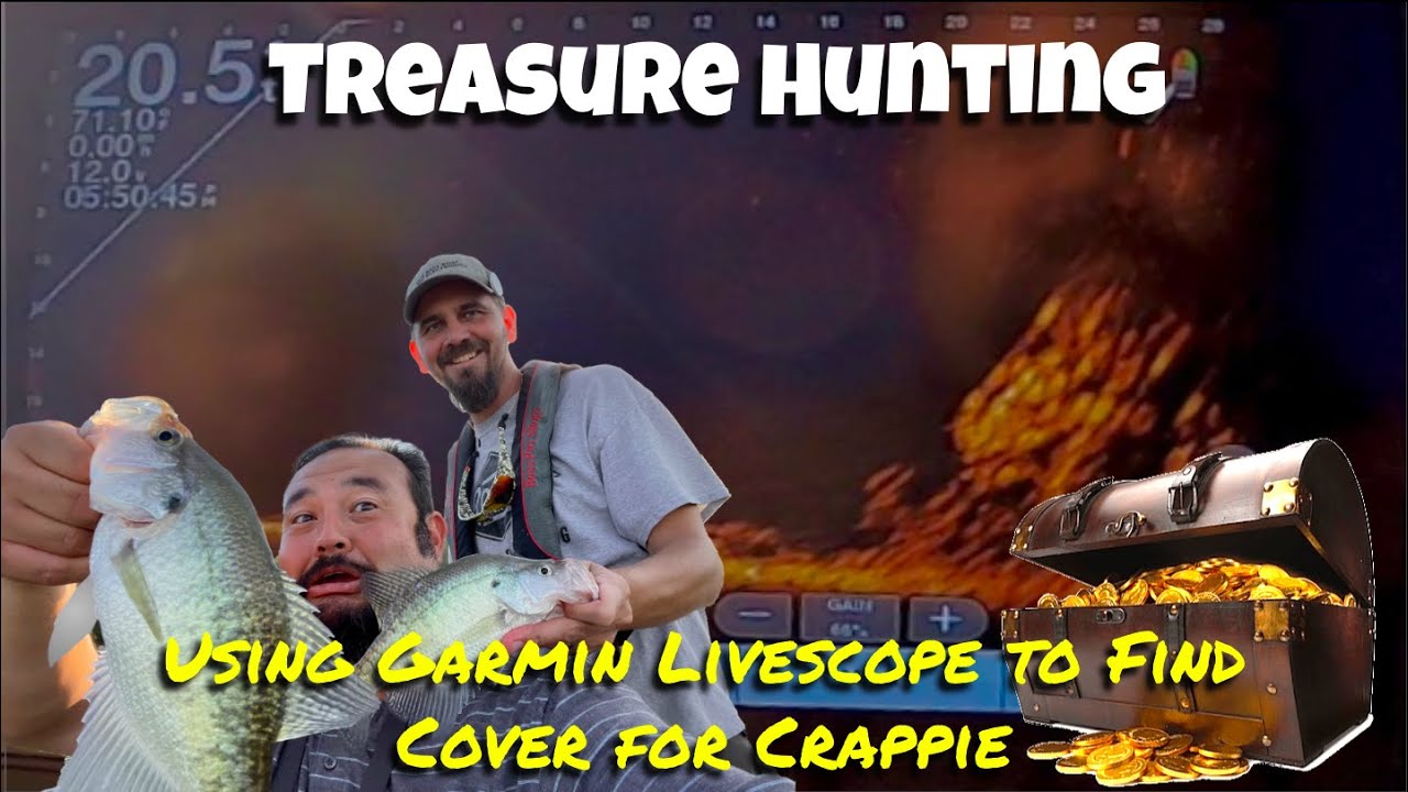 Treasure Hunting with Garmin Livescope: Finding Crappie Cover (Episode ...
