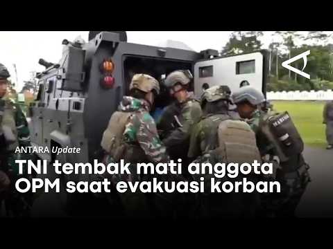 TNI tembak mati satu anggota OPM saat evakuasi Korban di Yahukimo