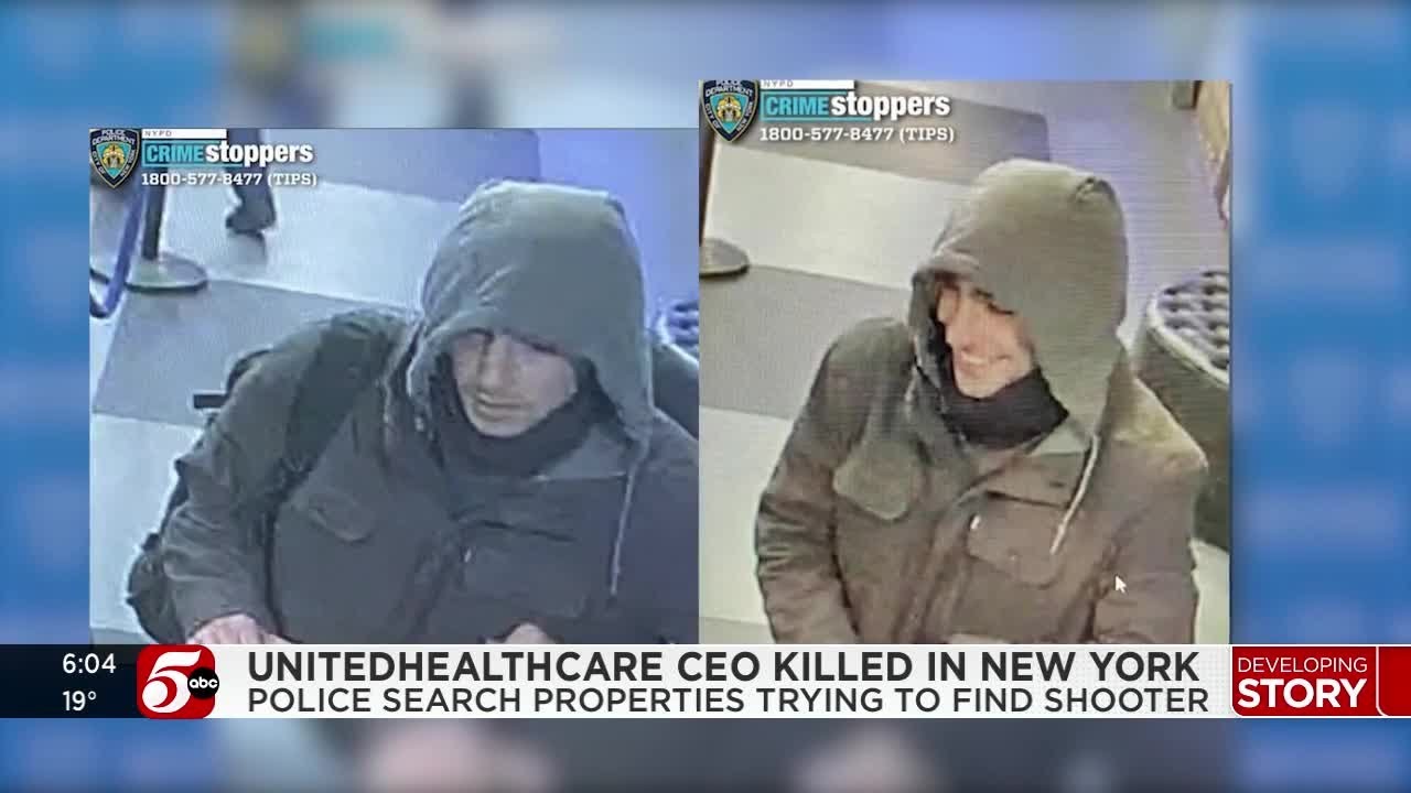 NYPD 'closing in' on identity of shooter who killed UnitedHealthcare ...
