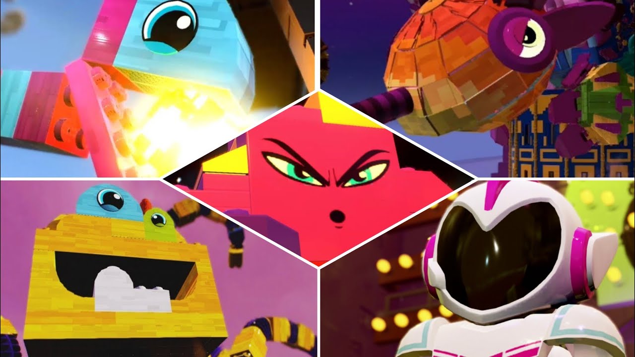 The LEGO Movie 2 Videogame - All Bosses & Endings - YouTube