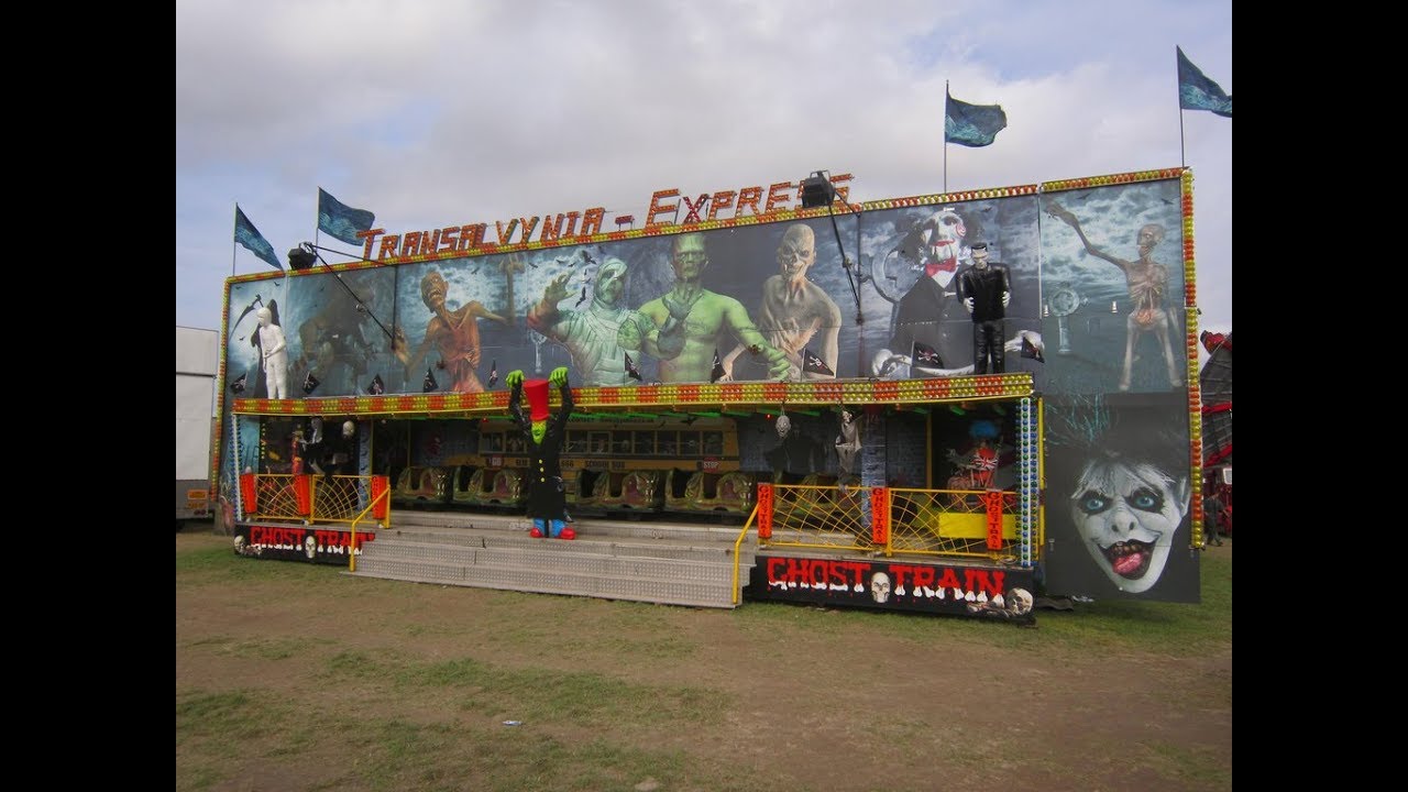 TRANSYLVANIA EXPRESS GHOST TRAIN! | At Great Dorset Steam Fair - YouTube