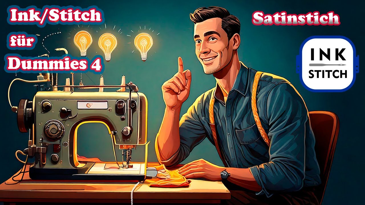 Ink/Stitch für Dummies 4 - Der Satinstich - YouTube
