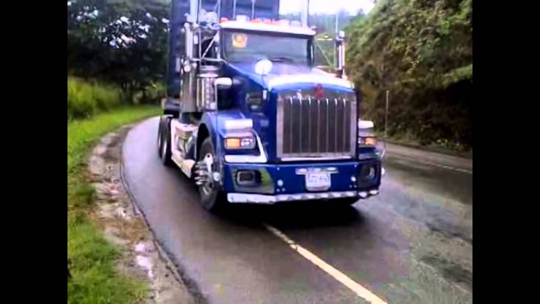 imagenes de tractomulas en colombia - YouTube