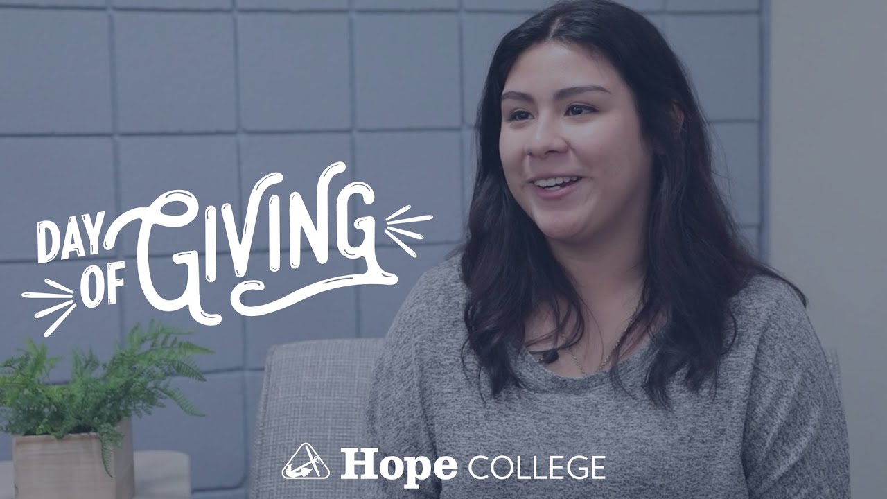 Day of Giving 2020, Nancy | Hope College - YouTube