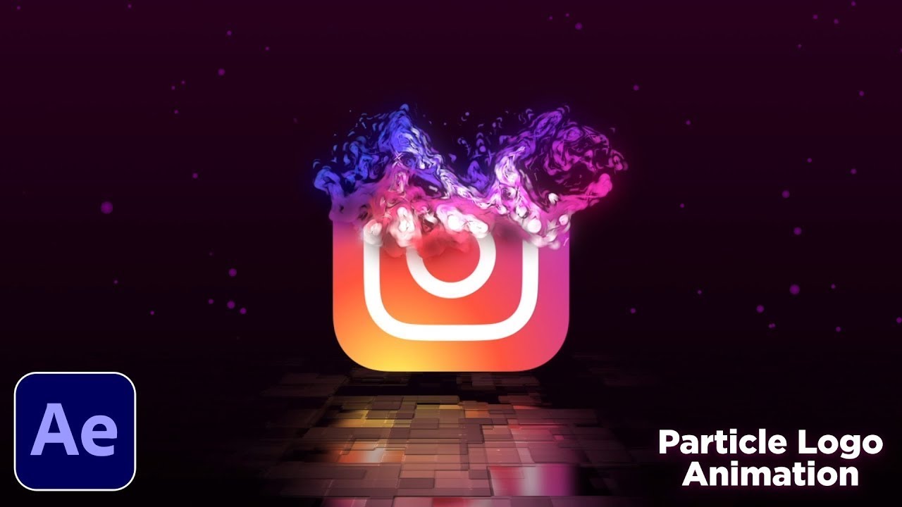 Particle Logo Animation Tutorial in After Effects Trapcode Particular ...