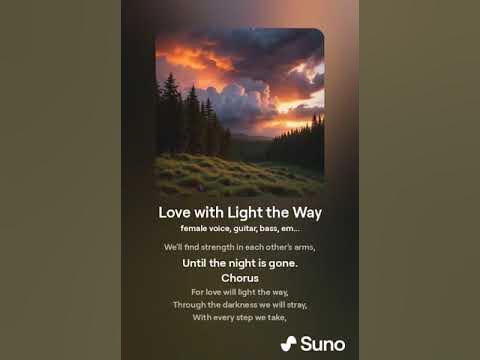 For Love will Light the Way - YouTube