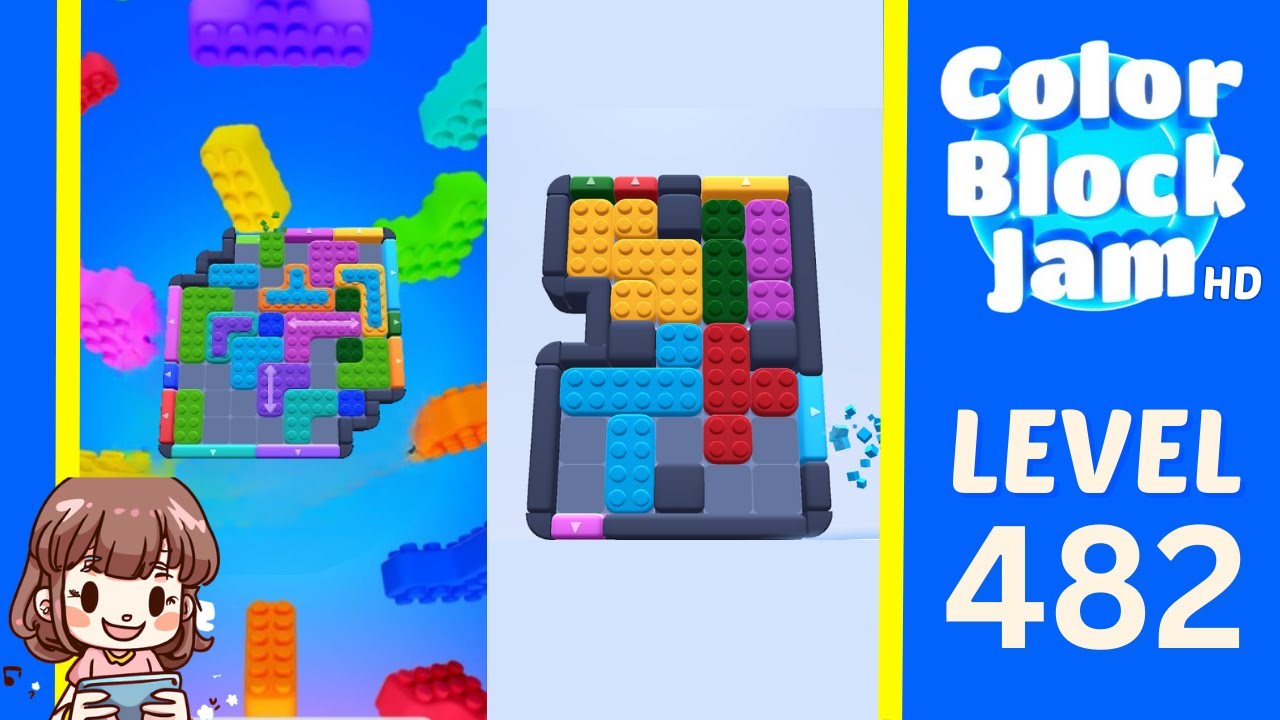 Color Block Jam Level 482 Solution Walkthrough - YouTube
