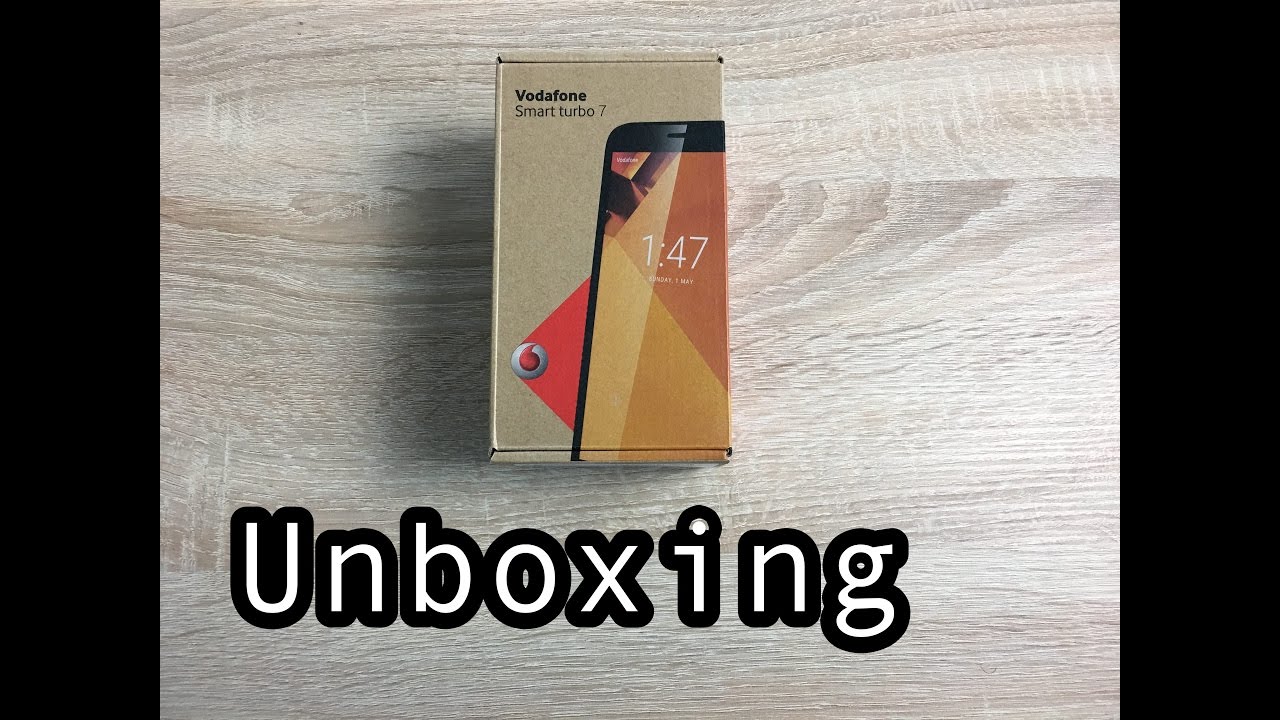 Vodafone Smart 7 Turbo Unboxing + Setup - YouTube