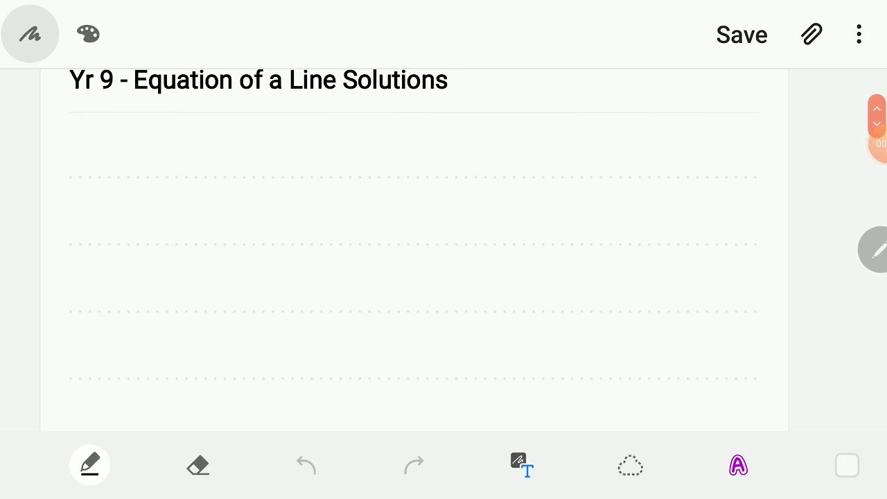 Equation of a Line Assignment Q12 - YouTube