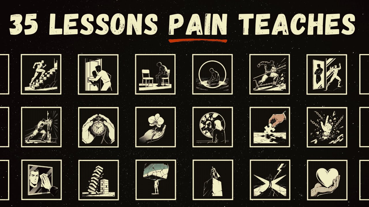 35 Lessons Pain Teaches Faster Than Wisdom - YouTube