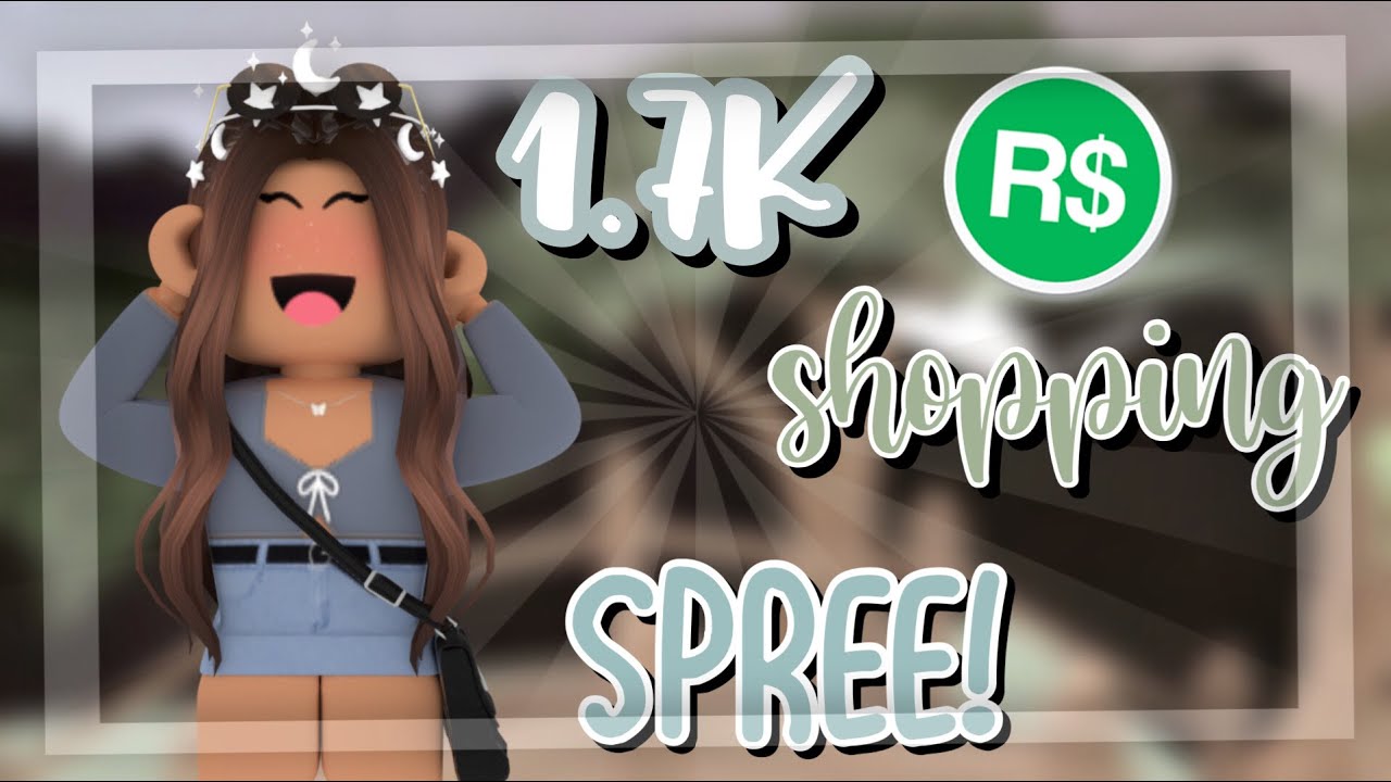 FIRST time getting Robux~||Roblox shopping spree~(Roblox) - YouTube