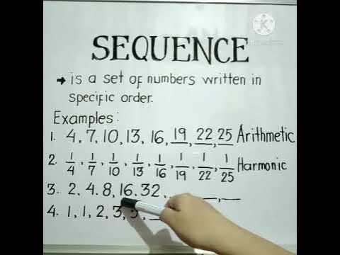 SEQUENCES: Arithmetic| Harmonic| Geometric| Fibonacci - YouTube