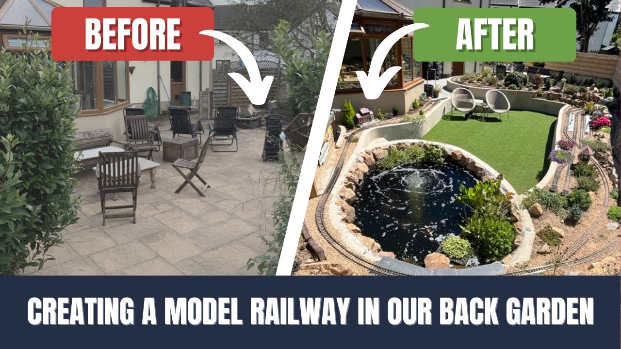 Building a Large Scale Model Railway in our Garden - YouTube