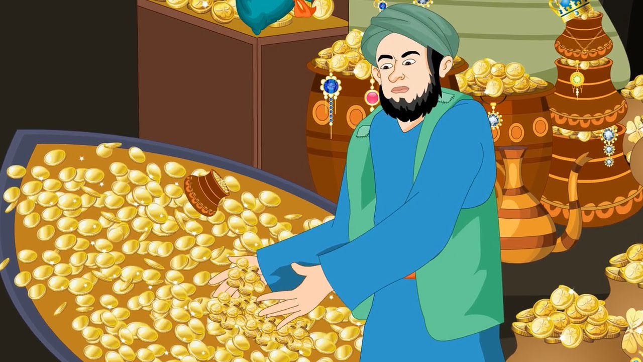 Ali Baba and Forty Thieves - English Story I Bedtime Story I Kids ...