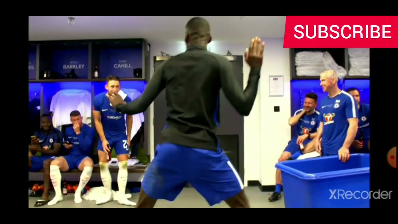 PARTY TIME: Rudiger's Hilarious dance move - YouTube