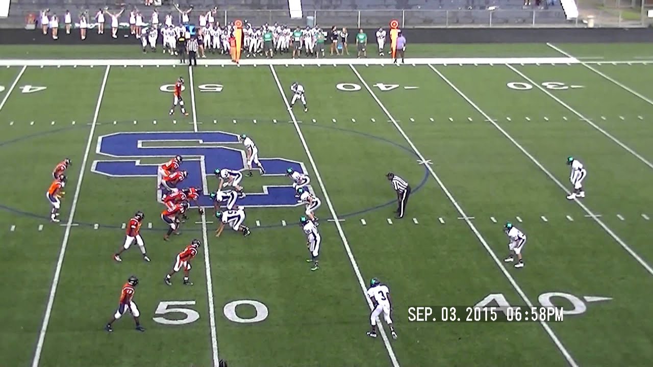 Aeneas Dennis 50 Yard TD Run - YouTube