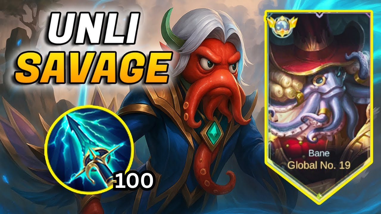 This BANE Build That Can Give You SAVAGE - Mobile Legends - YouTube
