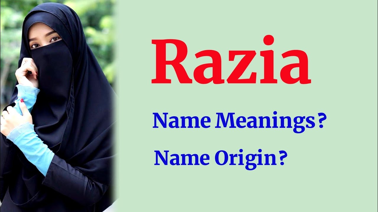 Razia name meanings | What is the meanings of Razia? | Arabic names for ...