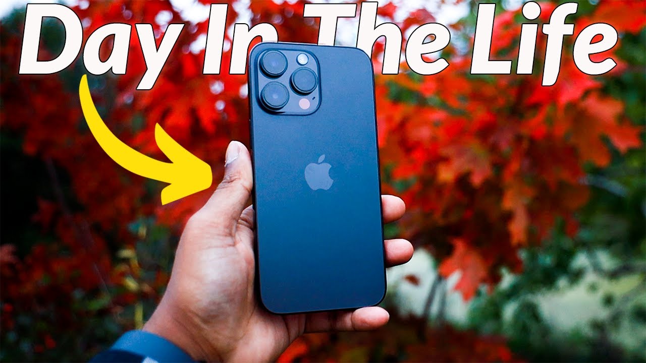 iPhone 14 Pro Max - A Real Day in the Life Review! (Battery & Camera ...