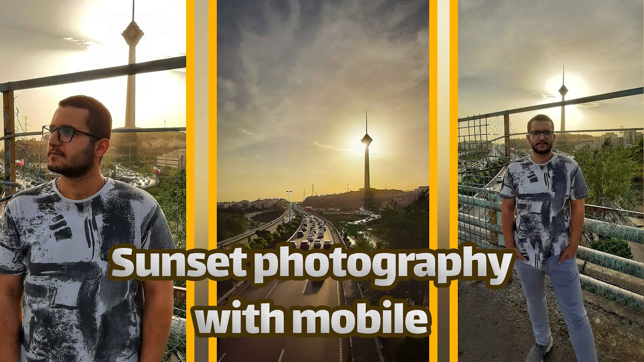 How to take a professional sunset photo with your mobile phone? - YouTube
