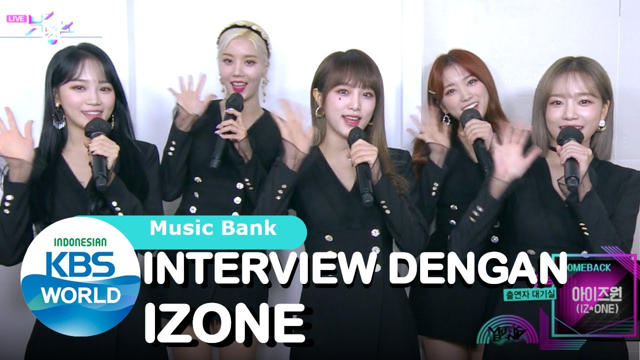 Interview dengan IZONE |Music Bank|SUB INDO| 201120 Siaran KBS WORLD TV ...
